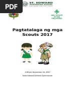 Boy Scout Investiture-Script Tagalog | PDF