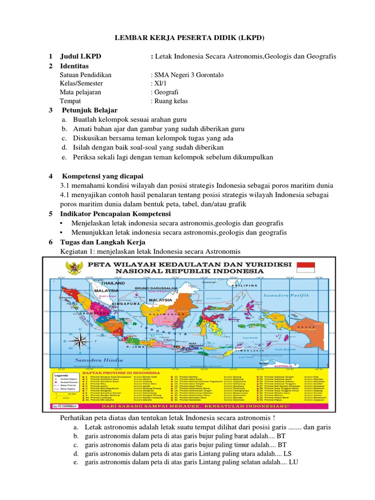 LKPD Dan Penilaian | PDF