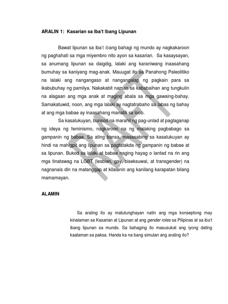 3rd Quarter Module | PDF