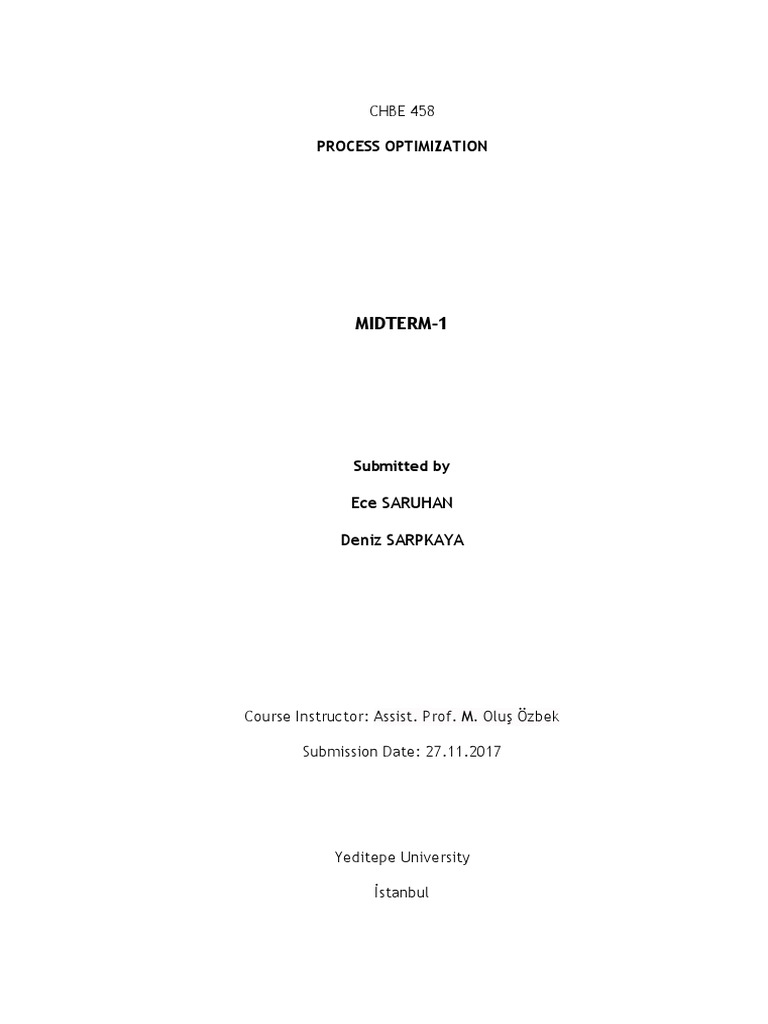 Op Tim Ization | PDF | Net Present Value | Heat