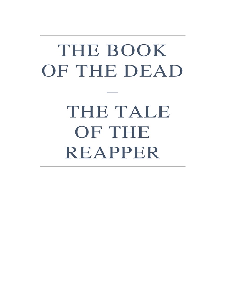 The Book of The Dead | PDF