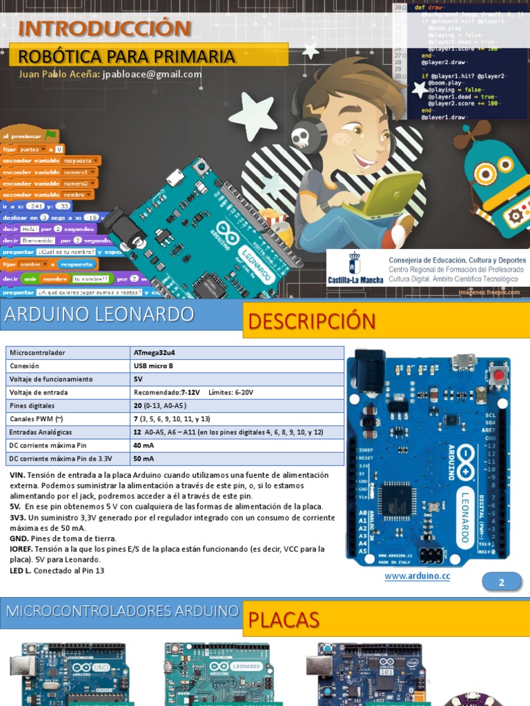 Introduccion Arduino | PDF | Microcontrolador | Arduino Introduccion Arduino | PDF | Microcontrolador | Arduino