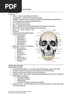 Chapter 7 Lab Assignment - Axial Skeleton Labeling | PDF | Vertebra | Skull