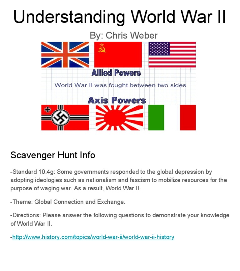 World War II: Ideologies and Impact | PDF