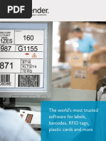 Bartender 2016 Manual | PDF | Installation (Computer Programs) | Databases