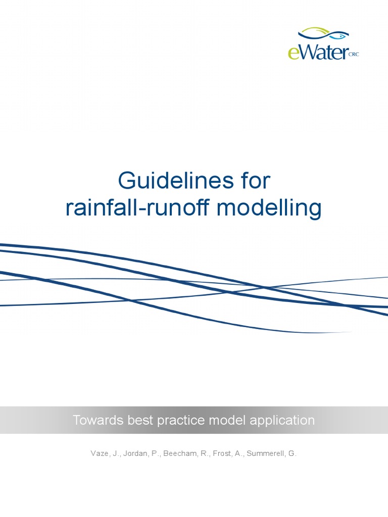 EWater Modelling Guidelines RRM (v1 Mar 2012) | PDF | Conceptual Model ...
