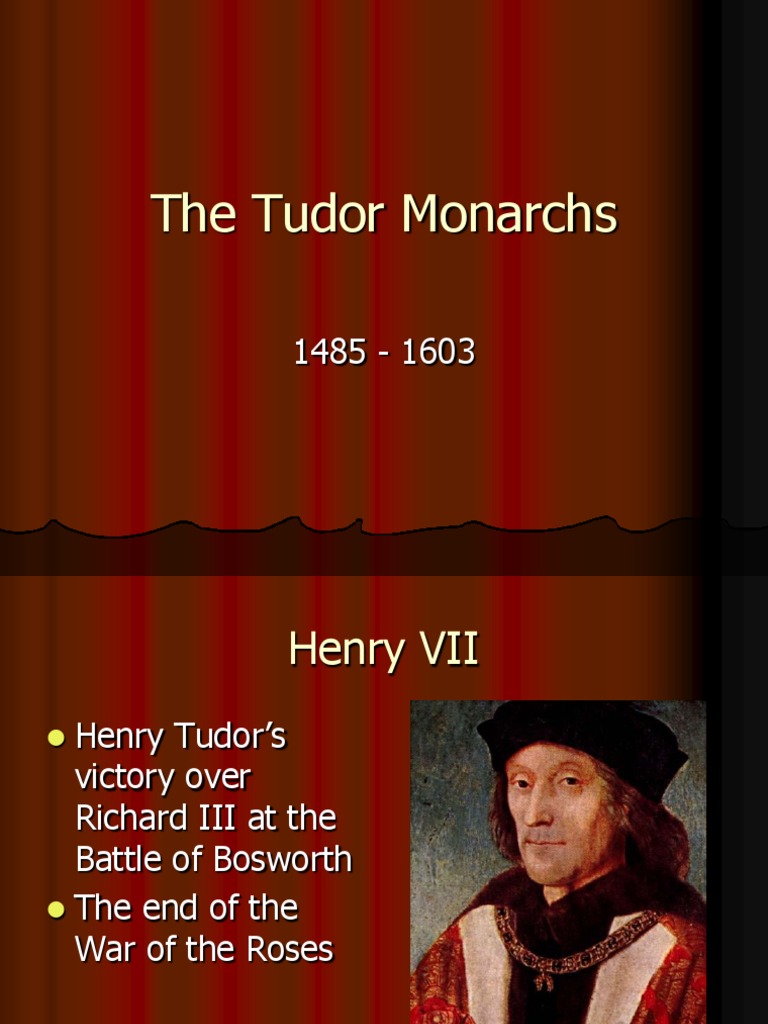1 - Tudor Monarchs | PDF