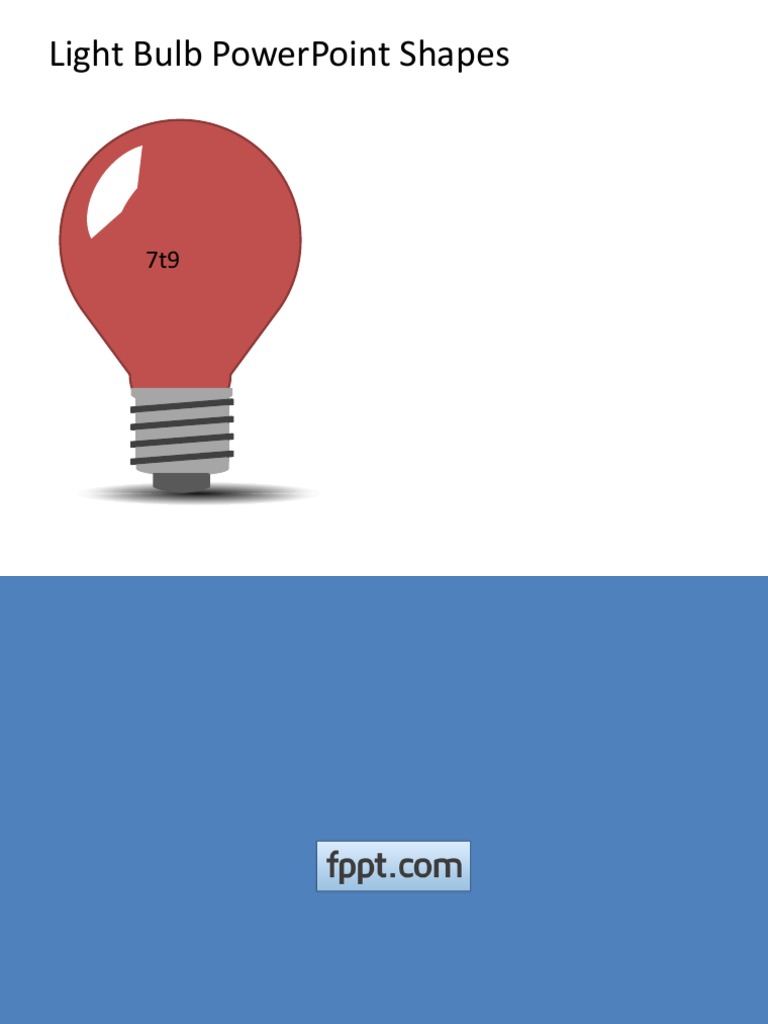 3057 Light Bulb Shape | PDF