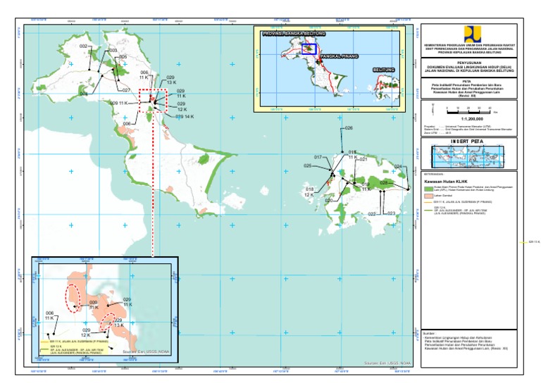 Peta PIPPIB 2024 Bangka Belitung | PDF