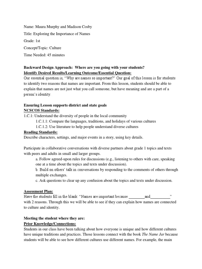 Culturally Relevant Lesson Plan | PDF | Conversation | Human Communication