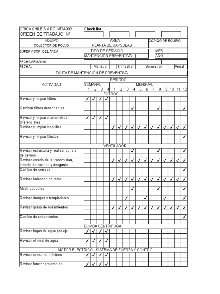 Listado de Componentes de Control de Equipos | PDF | Transmisión ...