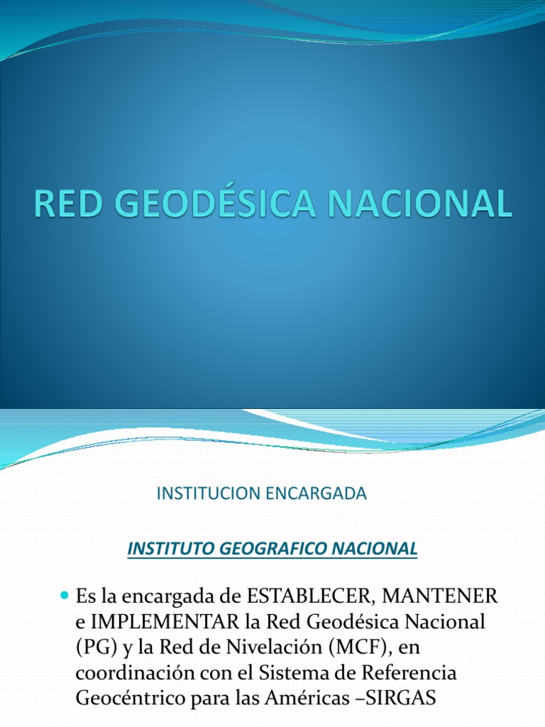 Red Geodesica Peruana | PDF | Geodesia | Perú