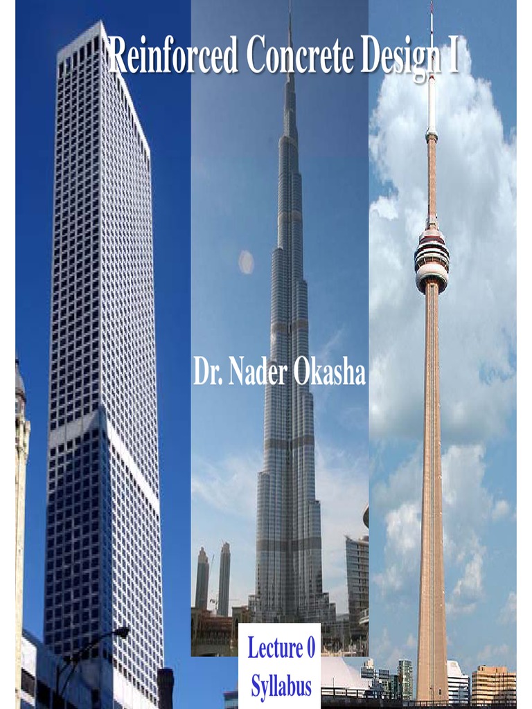 Reinforced Concrete Design I PDF | PDF | Strength Of Materials | Concrete