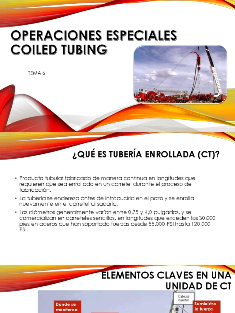 Coiled Tubing | PDF | Tubería (transporte de fluidos) | Industrias