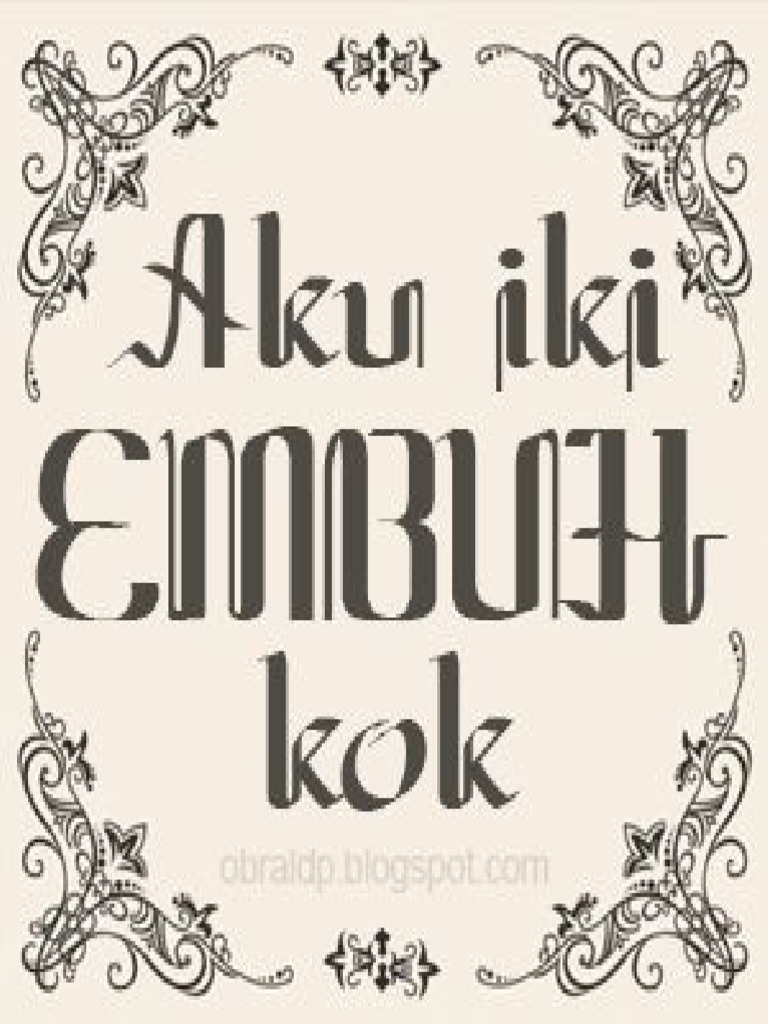 Gambar DP Jawa Embuh | PDF