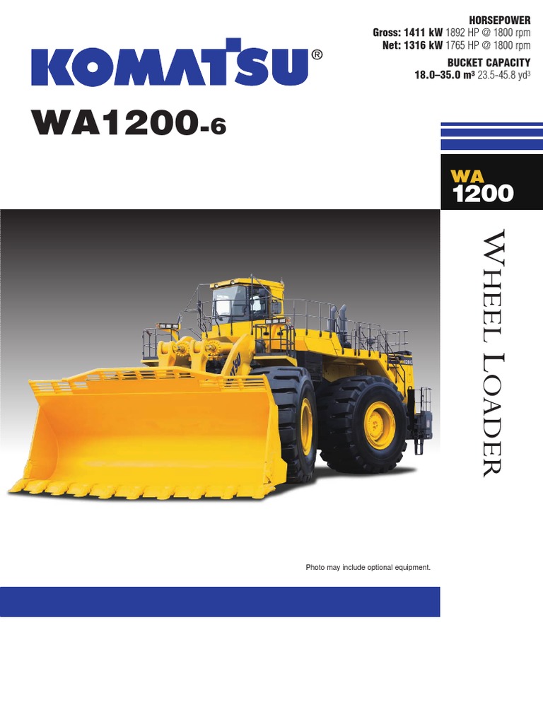 Wa1200 6 | PDF | Automatic Transmission | Transmission (Mechanics)