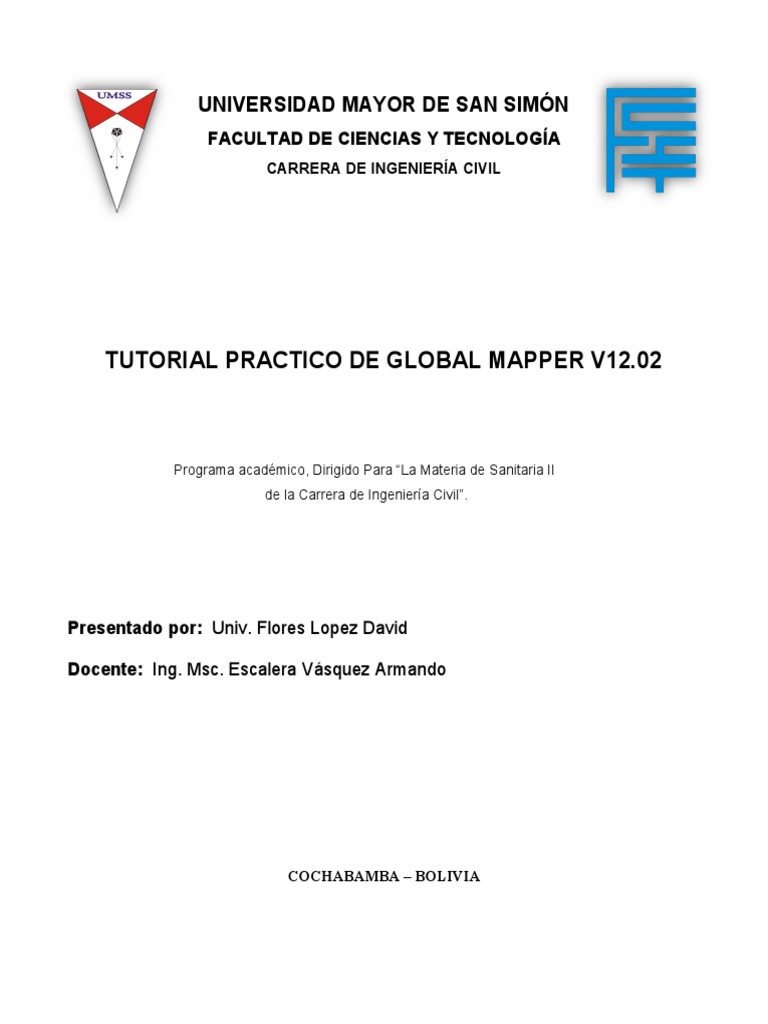 Tutorial de Global Mapper | PDF | Science | Ingeniería