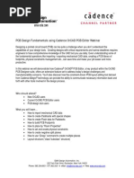 Cadence Learning Maps Overview | PDF | Electronic Design Automation ...
