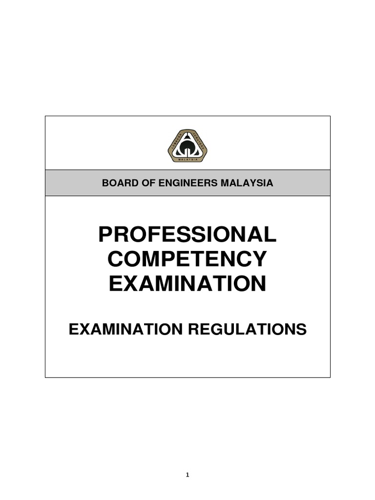2017 PCE Examination Regulations | PDF | Valve | Air Conditioning