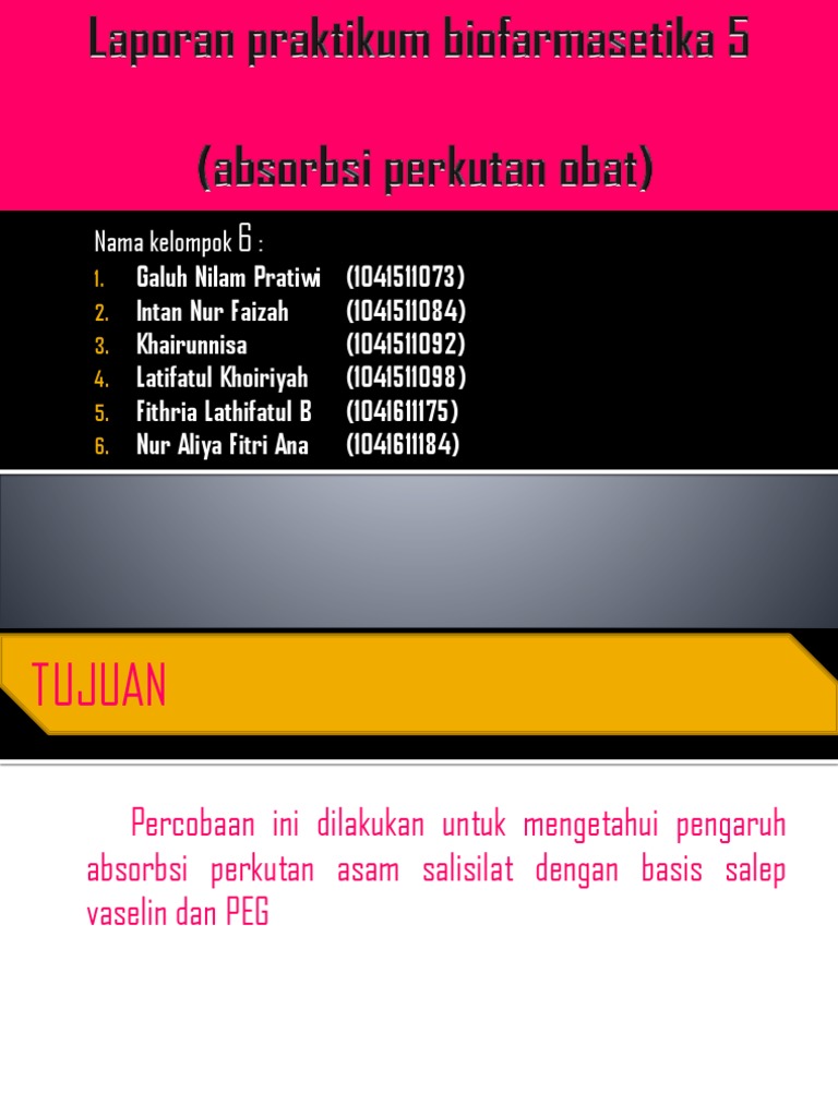 Absorbsi Perkutan Obat | PDF