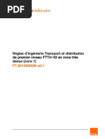 Bureau D'etude FTTH | PDF | Fibre optique | FTTx