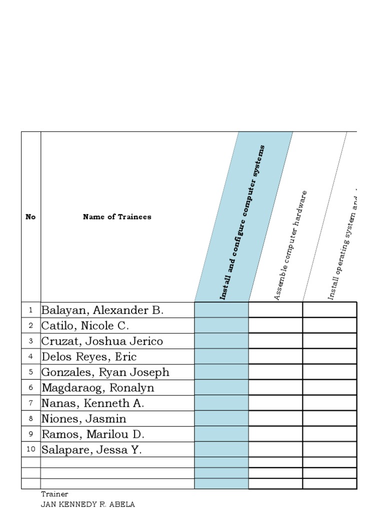 4 - Achievement Chart Eim | PDF 4 - Achievement Chart Eim | PDF