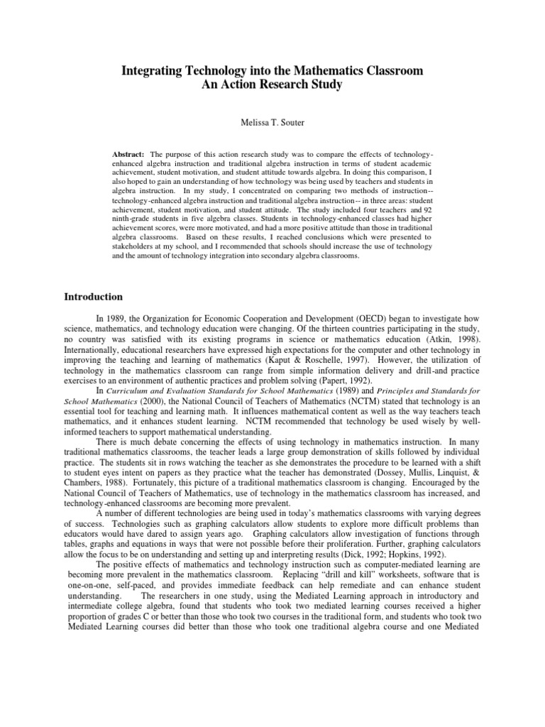 Tech and Math | PDF