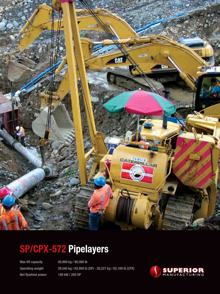 Especificacion de Side Boom 572 | PDF | Transportation Engineering ...