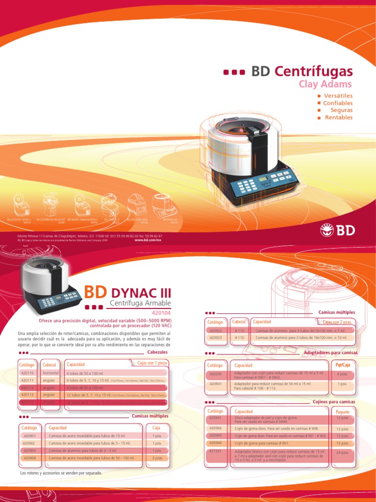 Clay Adams Dynac III | PDF | Aluminio | Informática y tecnología de la ...