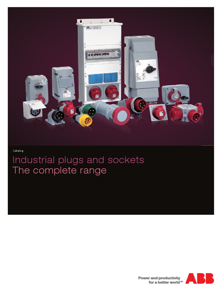 Plug ABB | PDF | Ac Power Plugs And Sockets | Electrical Connector