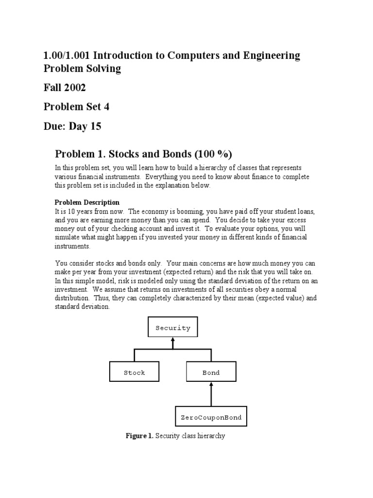1.00/1.001 Introduction To Computers and Engineering Problem Solving ...