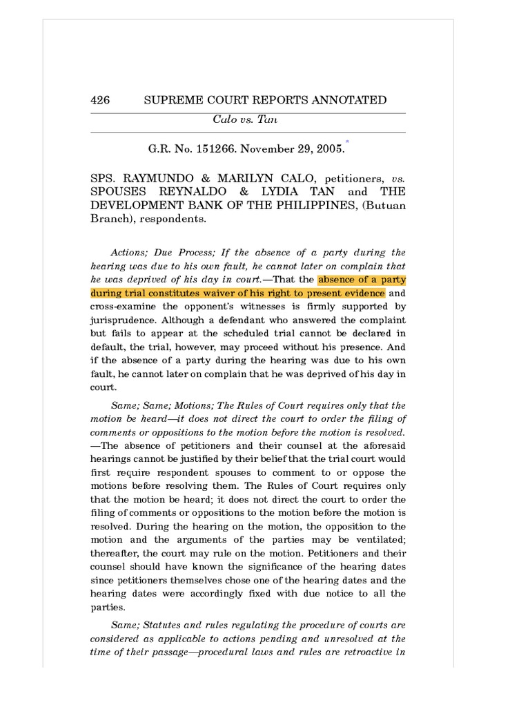 SUPREME COURT REPORTS ANNOTATED VOLUME 476.pdf | Lawsuit | Res Judicata