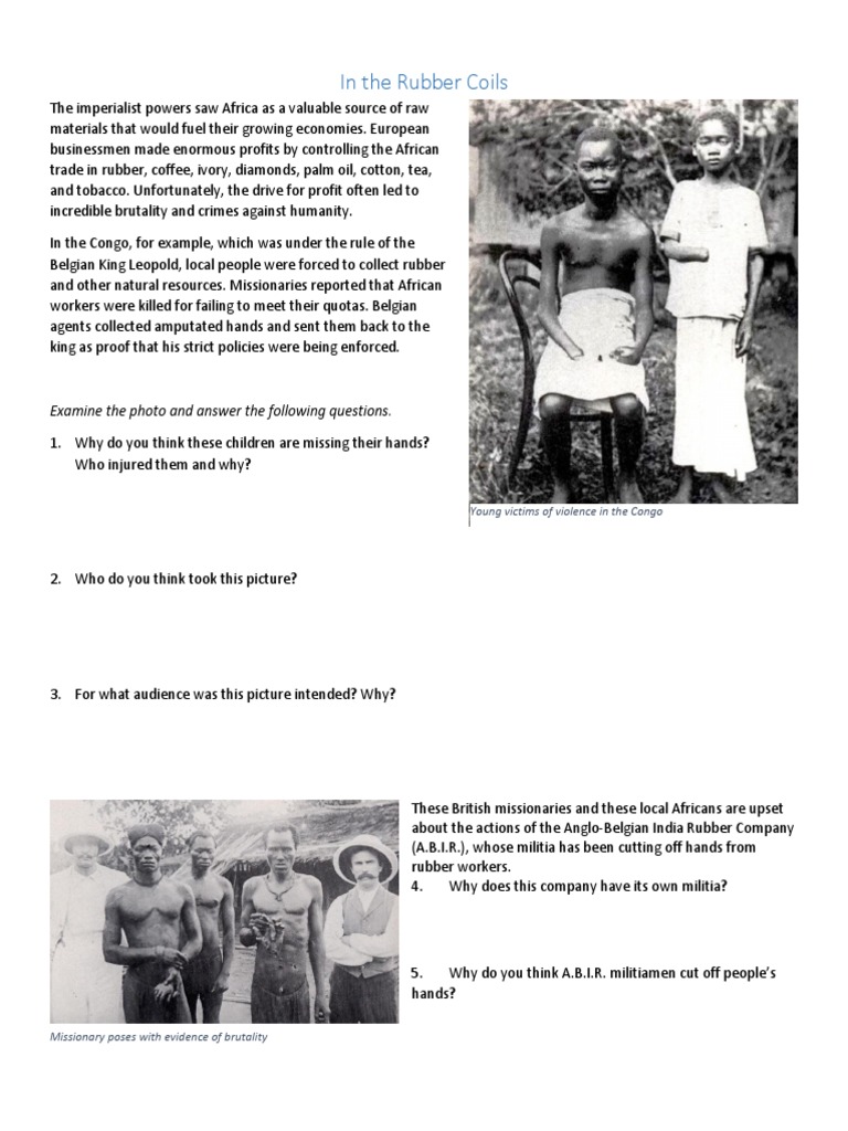 In The Rubber Coils | PDF | Belgian Congo | Abusive Behaviour