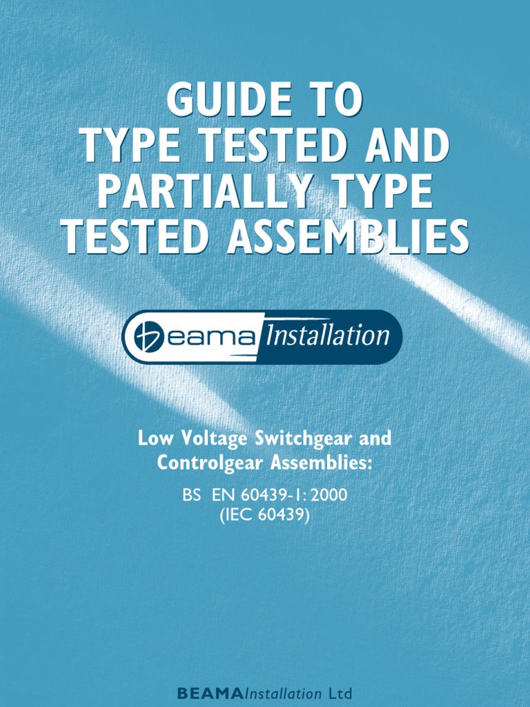 Guide To Type Tested & Partially Type Tested Assemblies-April2004 | PDF ...