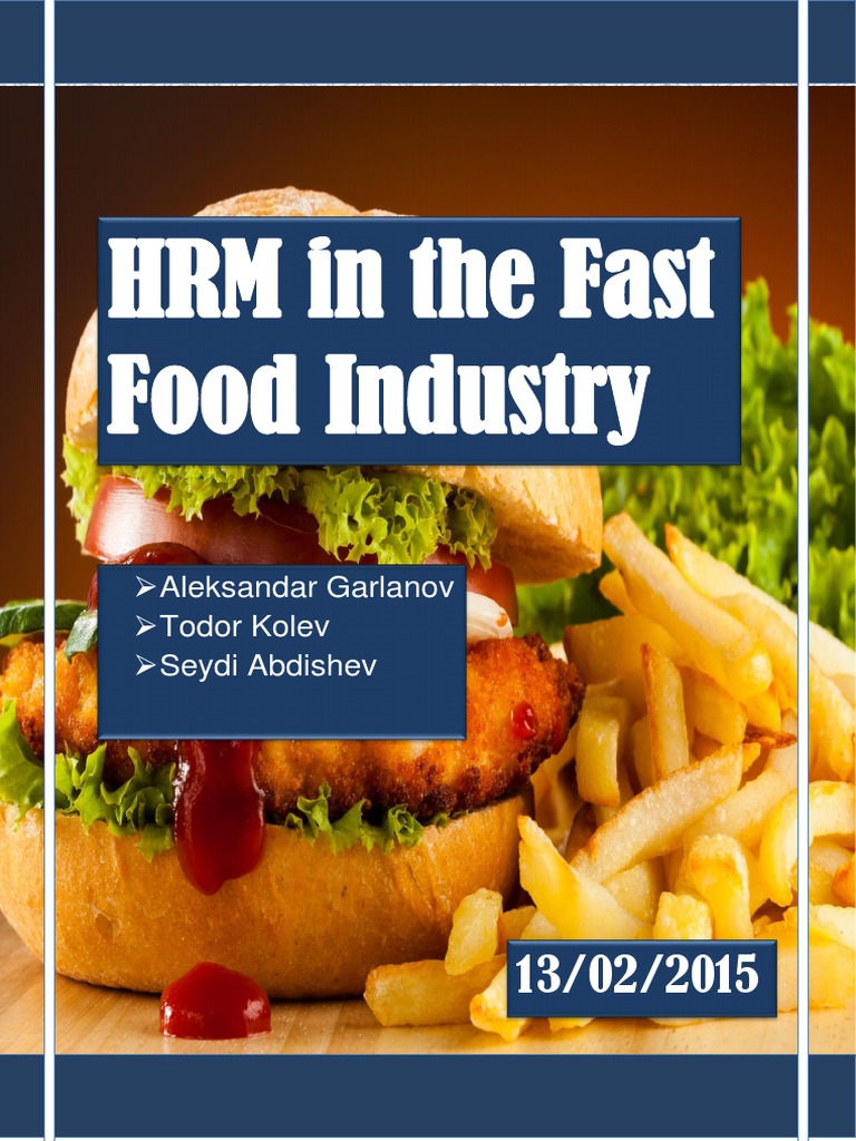 HRM Practices in Fast Food Industry | PDF | Recruitment | Employment