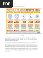 The History of The Atom - Theories and Models | PDF | Electron | Atoms