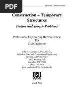 Temporary Structural Support Design Guide | PDF | Beam (Structure) | Concrete