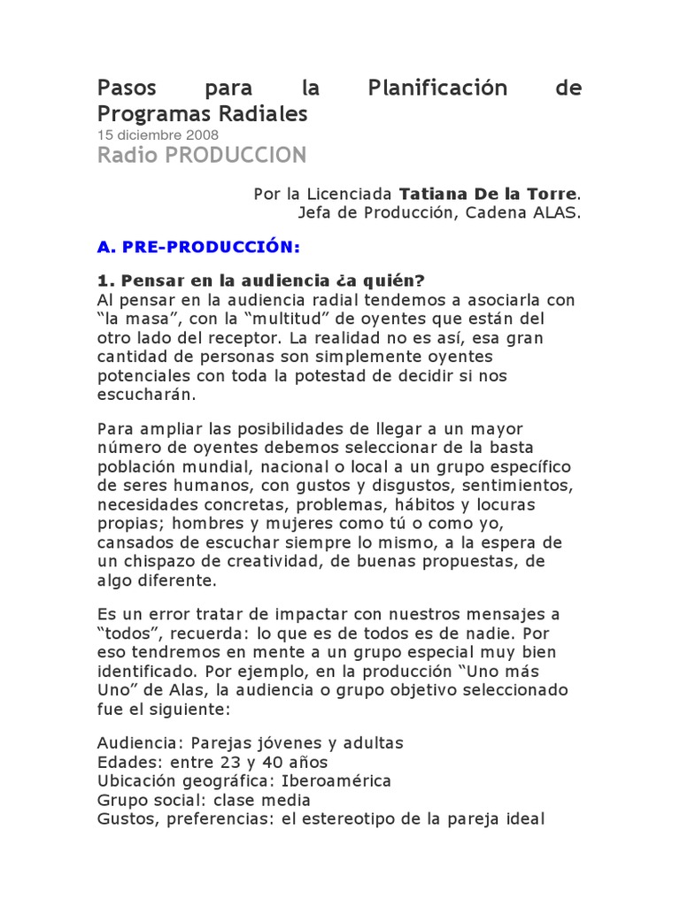Radio Tips | Descargar gratis PDF | Radio | Periodismo