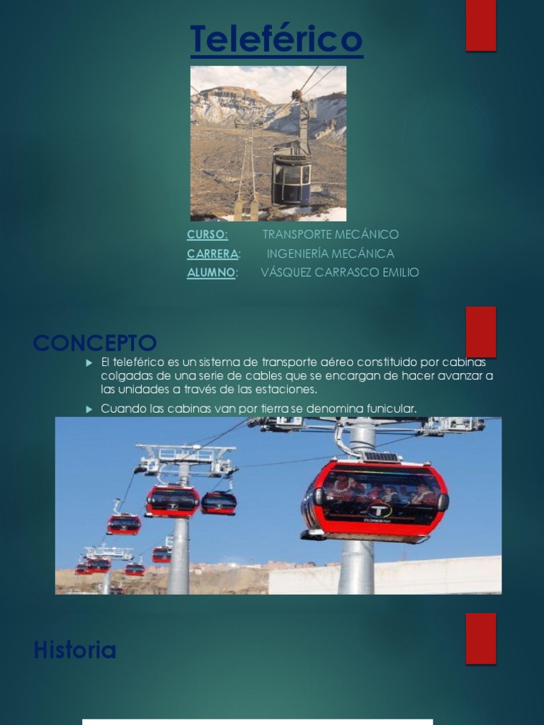 Teleférico | PDF | Transporte | Ingeniería de Transporte