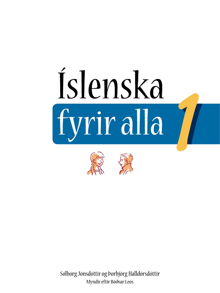 Íslenska Fyrir Alla 1 | PDF