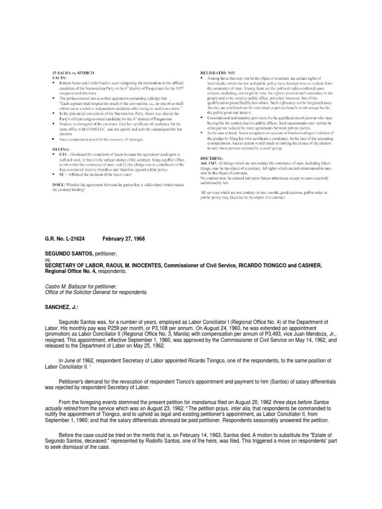 Admin Cases | PDF | Lawsuit | Government