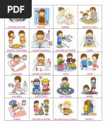 Secuencia - para - Ir - Al - Baño Pictogramas | PDF