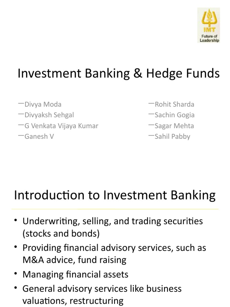 Investment Banking & Hedge Funds | PDF | Option (Finance) | Futures Contract