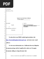 Sample Objection To Deposition Subpoena For California | PDF ...