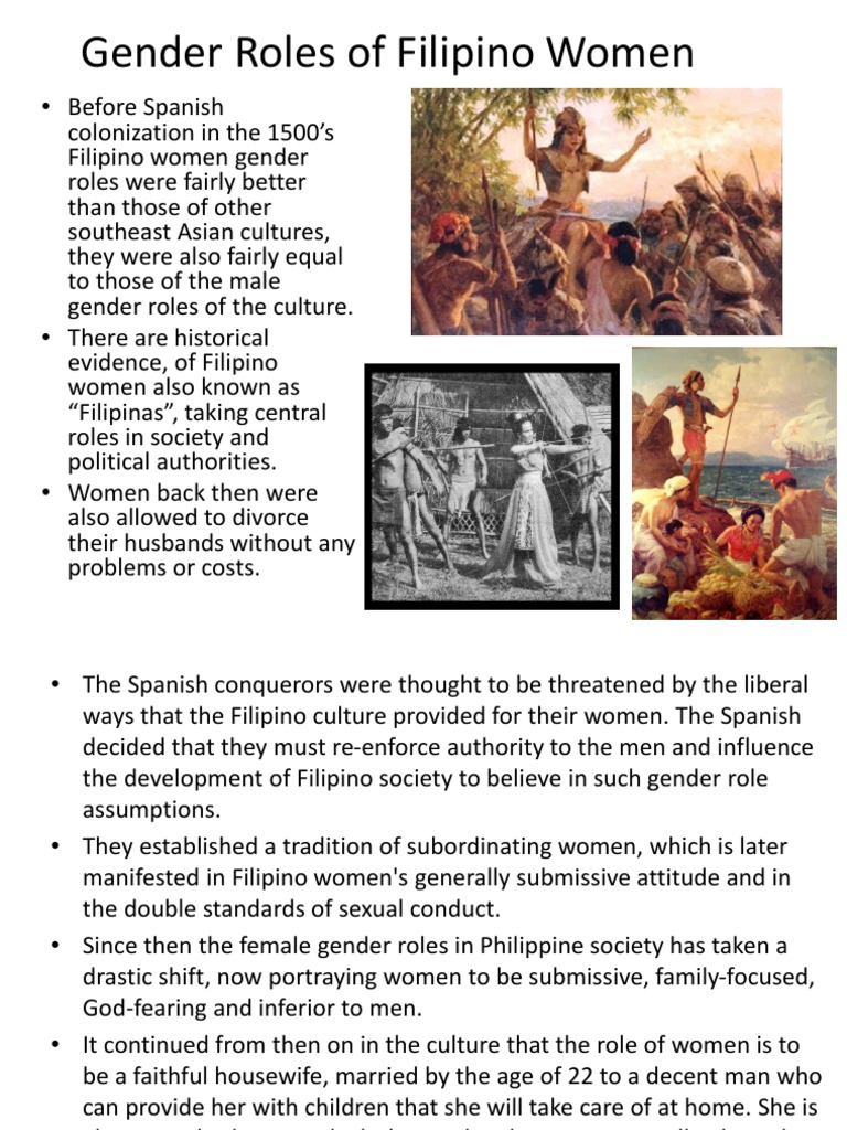 Filipinofemalegenderroles | PDF | Gender Role | Philippines