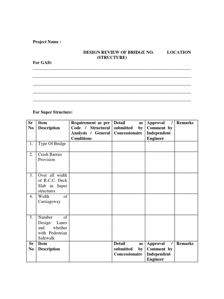 Design Review Format | PDF | Foundation (Engineering) | Beam (Structure)