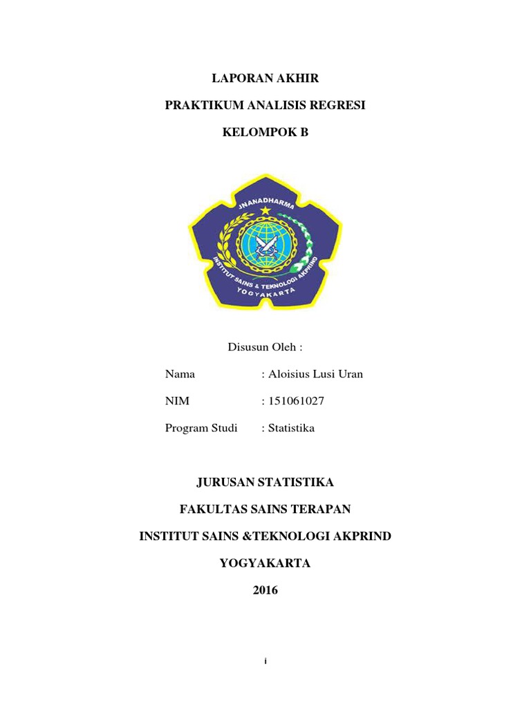 Laporan Akhir Praktikum Anreg | PDF