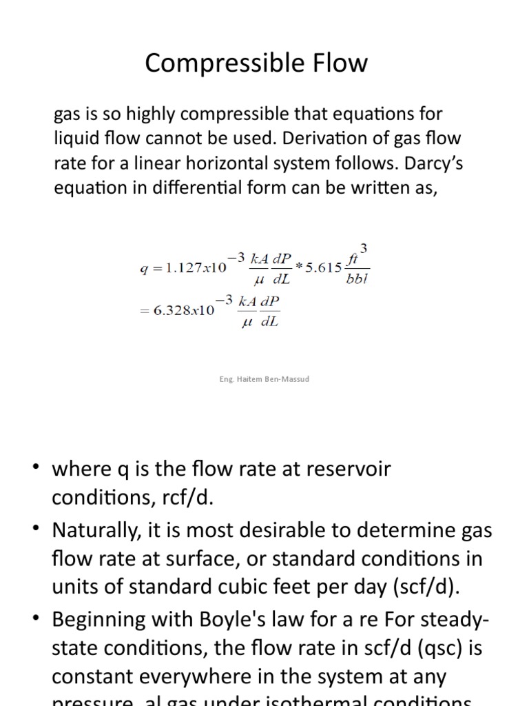 Compressible Flow | PDF