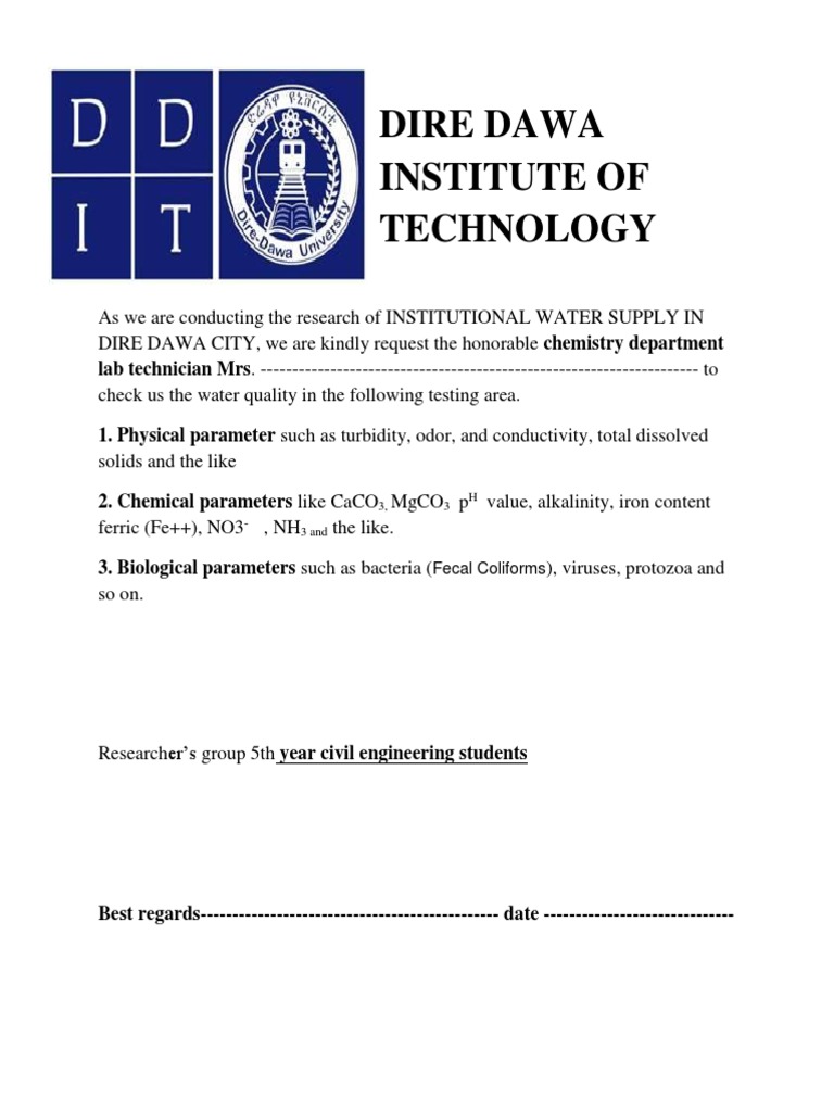 Dire Dawa Institute of Technology | PDF