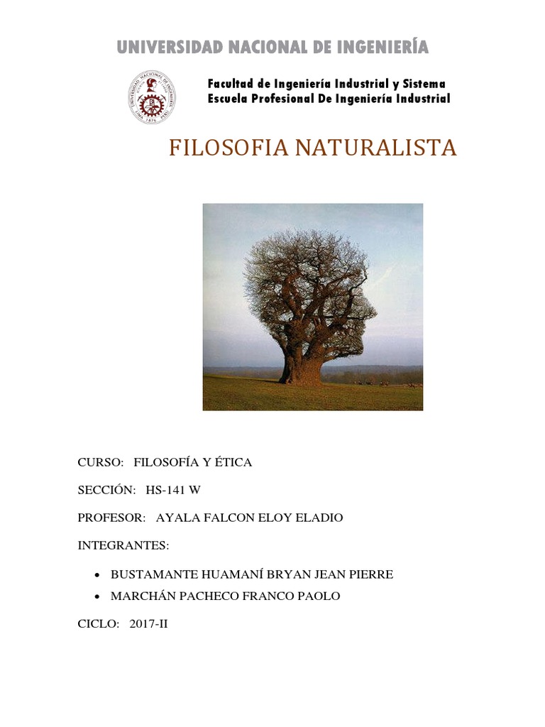 Naturalism o | PDF | Naturalismo (filosofía) | Science